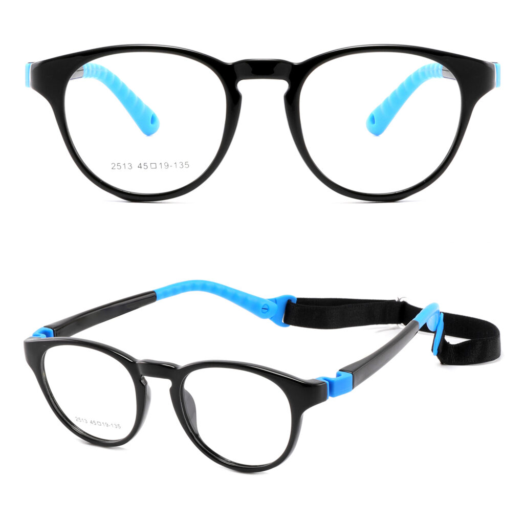 Latest Kids Flexible Round Eyeglasses Frame - Kids Optical Frames