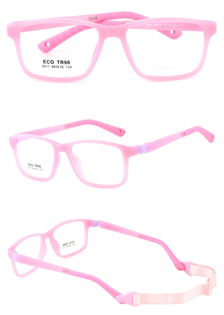 Hot-Selling Kids Square Unbreakable Plastic Spectacle Frame - Kids ...